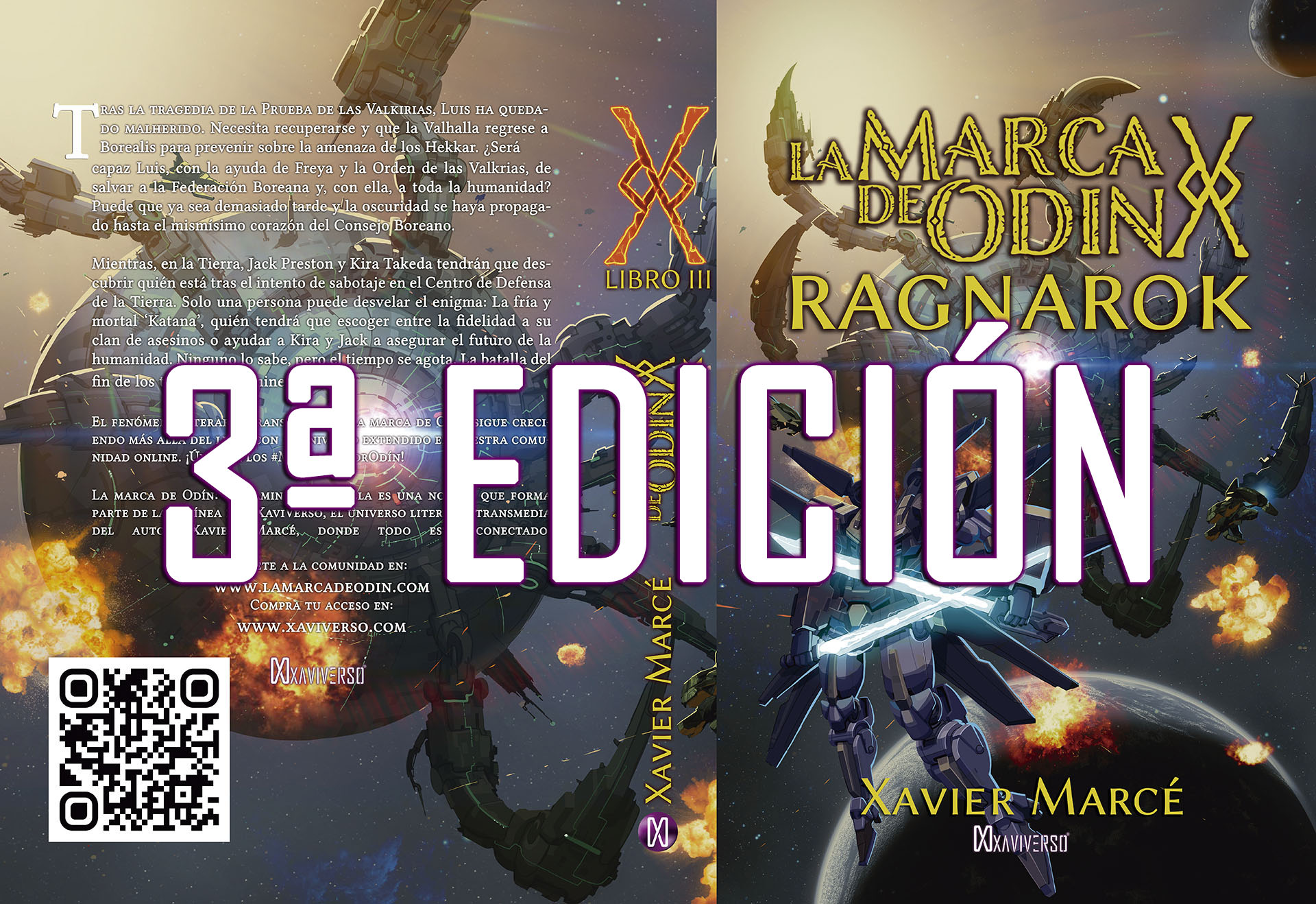 I publish the Spanish Third Edition of Mark of Odin: Ragnarok - Xavier ...